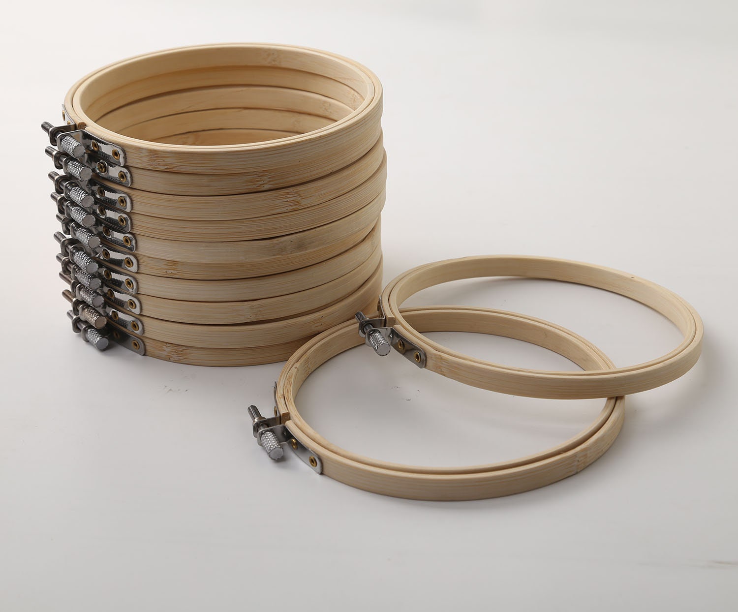 10pcs Embroidery Hoops 3~9 Inchs Embroidery Stretch Bulk Wholesale ...