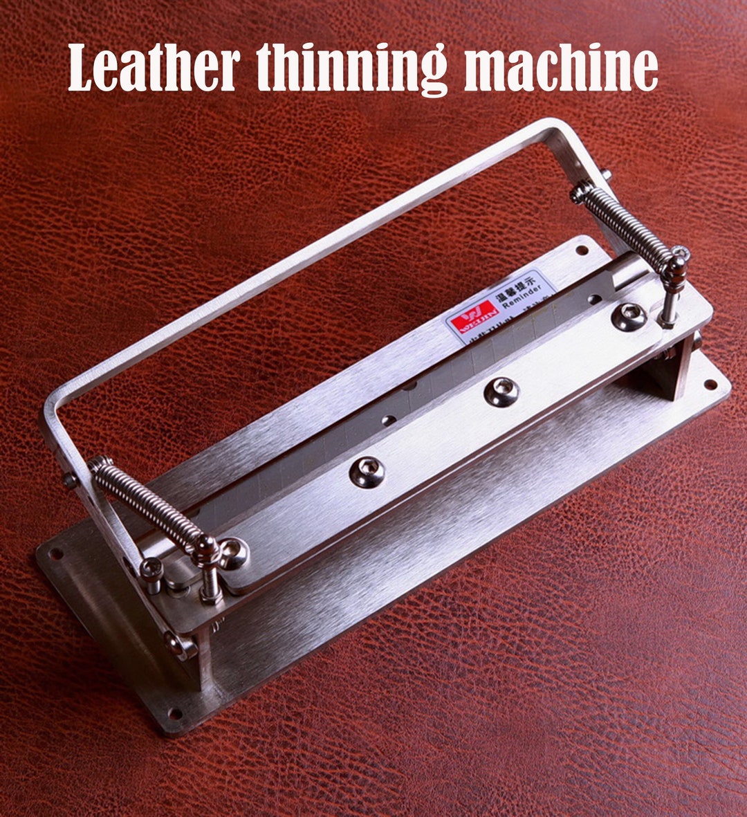 220mm Scraper manual Leather Peeler shovel leather Thinning Machine ...