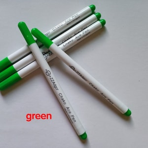 7 Colors Adger Water Soluble Pens Water Erasable Marking Pen Marking ...