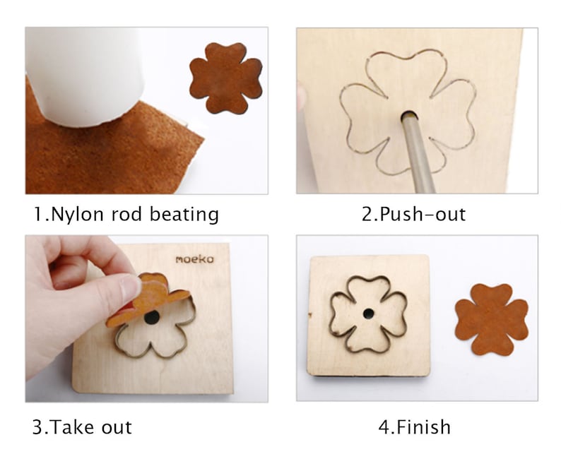 12 Custom Leaf Leather Cutter Leaves Punch Die Blade Leather - Etsy