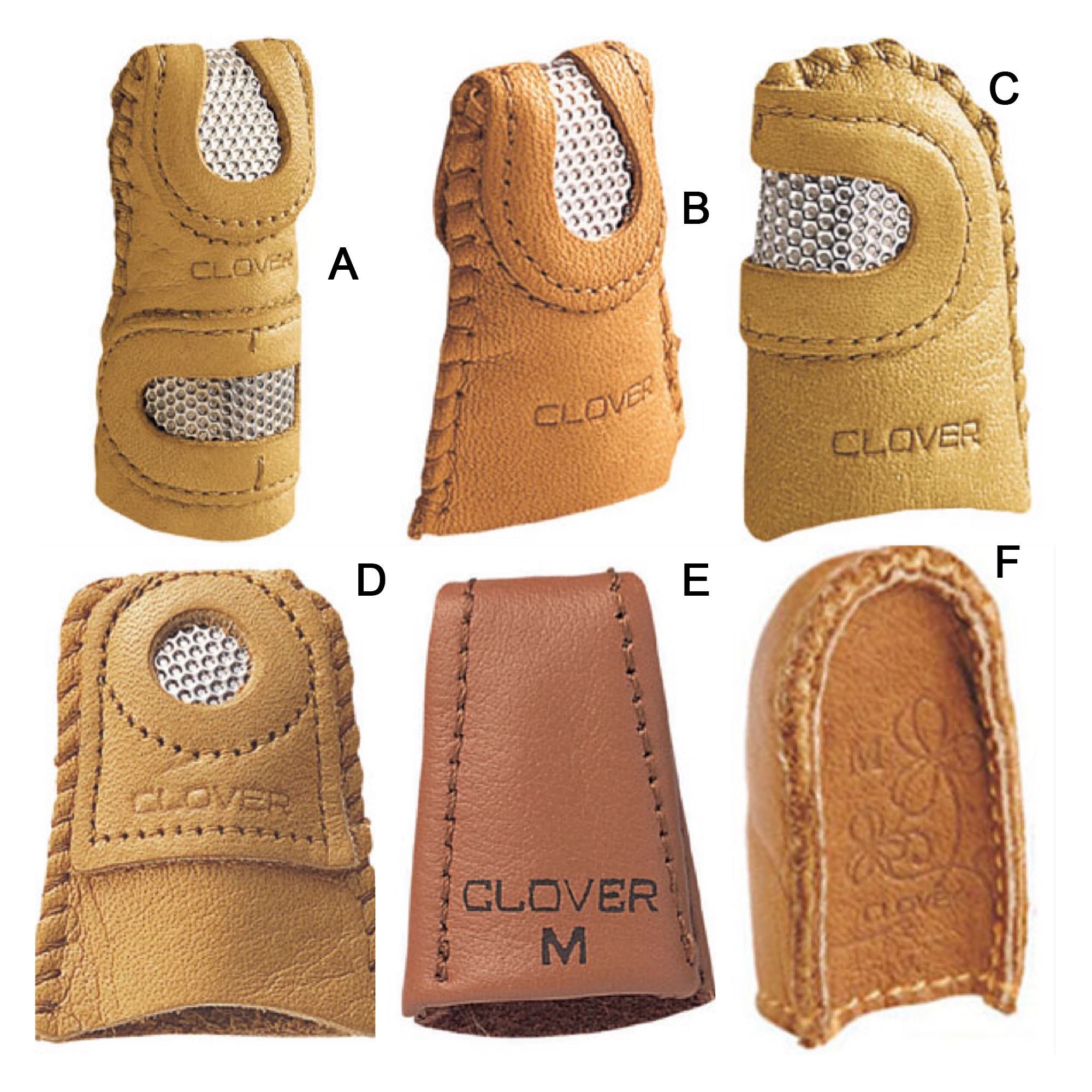 Japanese Clover Leather Thimble Sewing Quilting Embroidery - Etsy