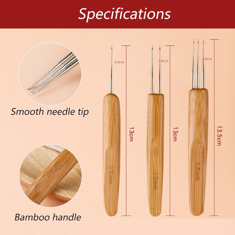 Breadlock Crochet Legacy Locs Dreadlock Tool Braided Hair - Etsy