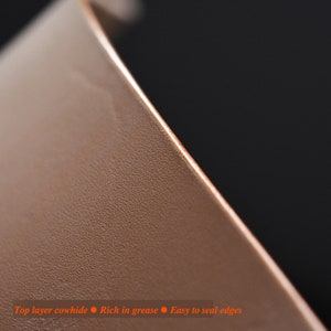Original Color Vegetable Leather Material Handmade DIY Leather Tools ...