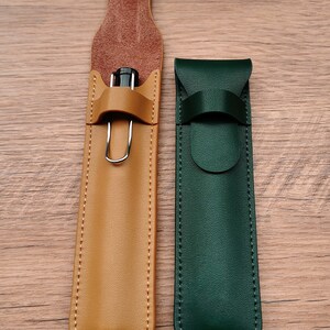 Customized Gift Leather Pen Case Leather Pencil Case Customized ...