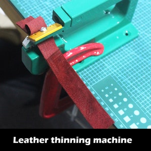 30mm Scraper manual Leather Peeler shovel leather Thinning Machine ...