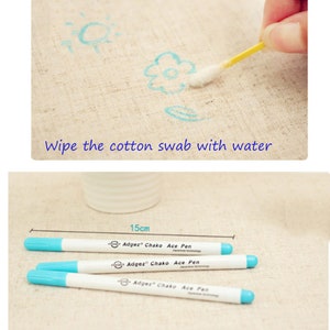 7 Colors Adger Water Soluble Pens Water Erasable Marking Pen Marking ...