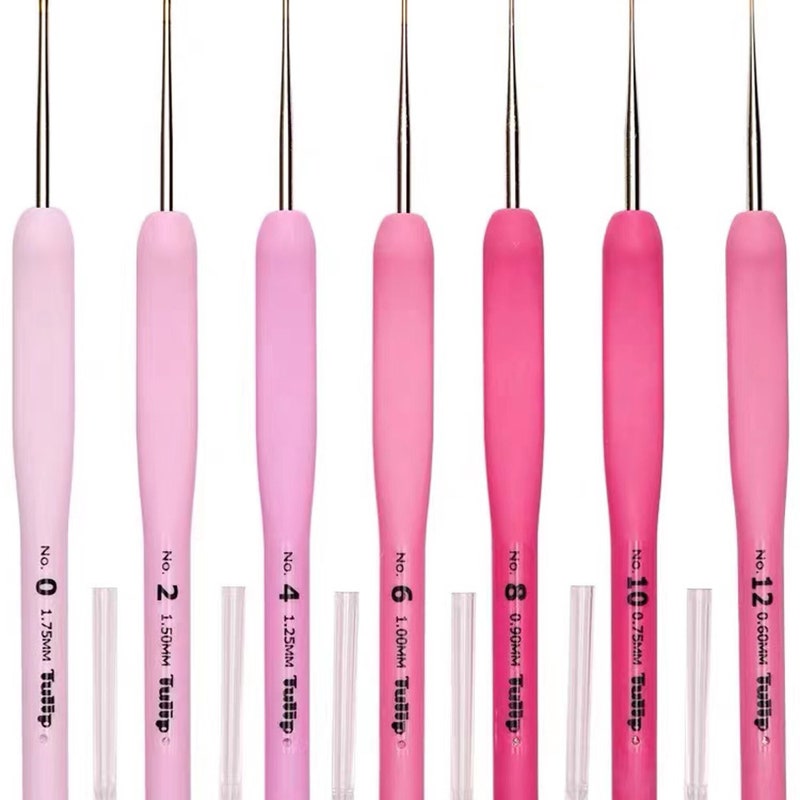 Resin Crochet Hook Set - Etsy