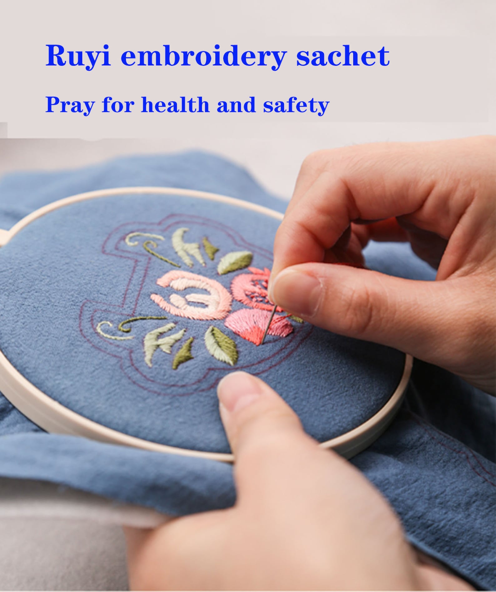 Embroidery Lock Embroidery Sachet Embroidery Necklace Blessing - Etsy