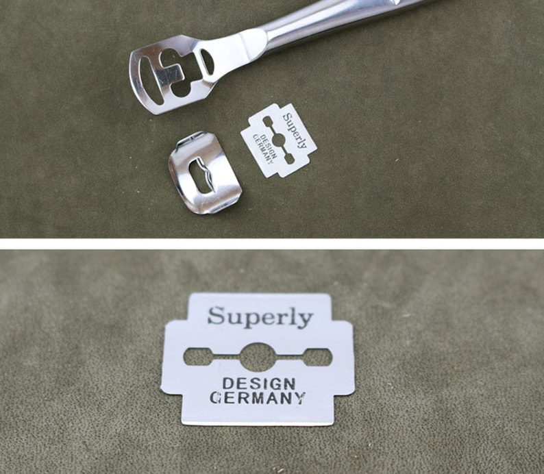 Skiver Knife Skiving Leather Edge Cutting Knife Leathercraft Craft ...