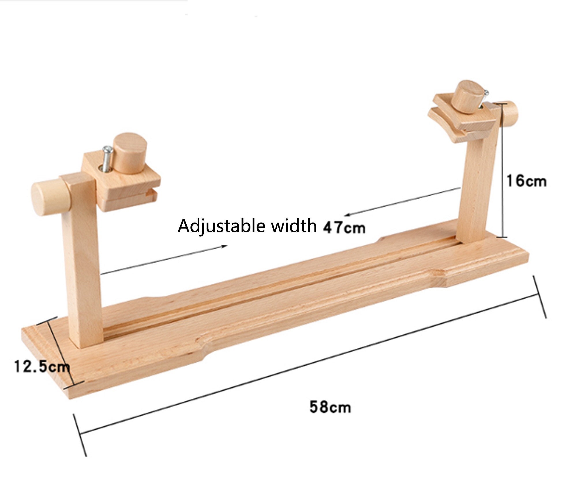 Adjustable Bench Embroidery Frame, Beech Bench Embroidery Frame, Cross ...
