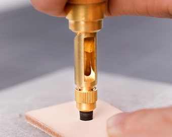 6mm X 32mm 1 1/4 Inch Round Rectangle Shape Leather Punch - Etsy