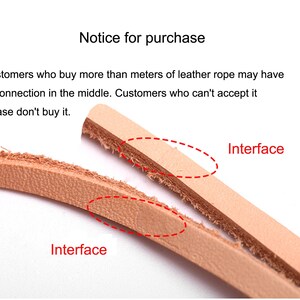 Ox Warble flat Leather Rope leather Rope diy handmade Leather Goods ...