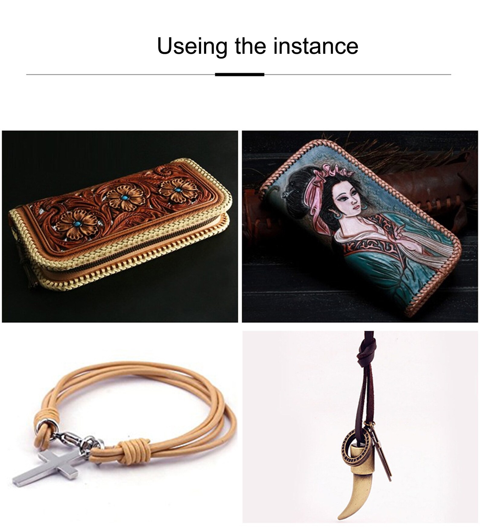 Cowhide ox Warble round Leather Rope leather Rope diy handmade Leather ...