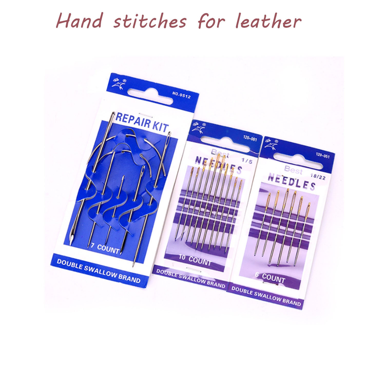 Hand Made Leather Sewing Needle Leather Stitching Tools - Etsy