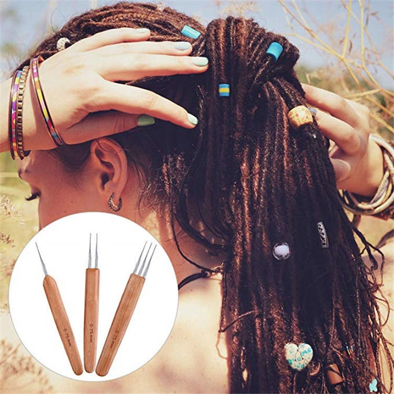 Breadlock Crochet Legacy Locs Dreadlock Tool Braided Hair Needle - Etsy