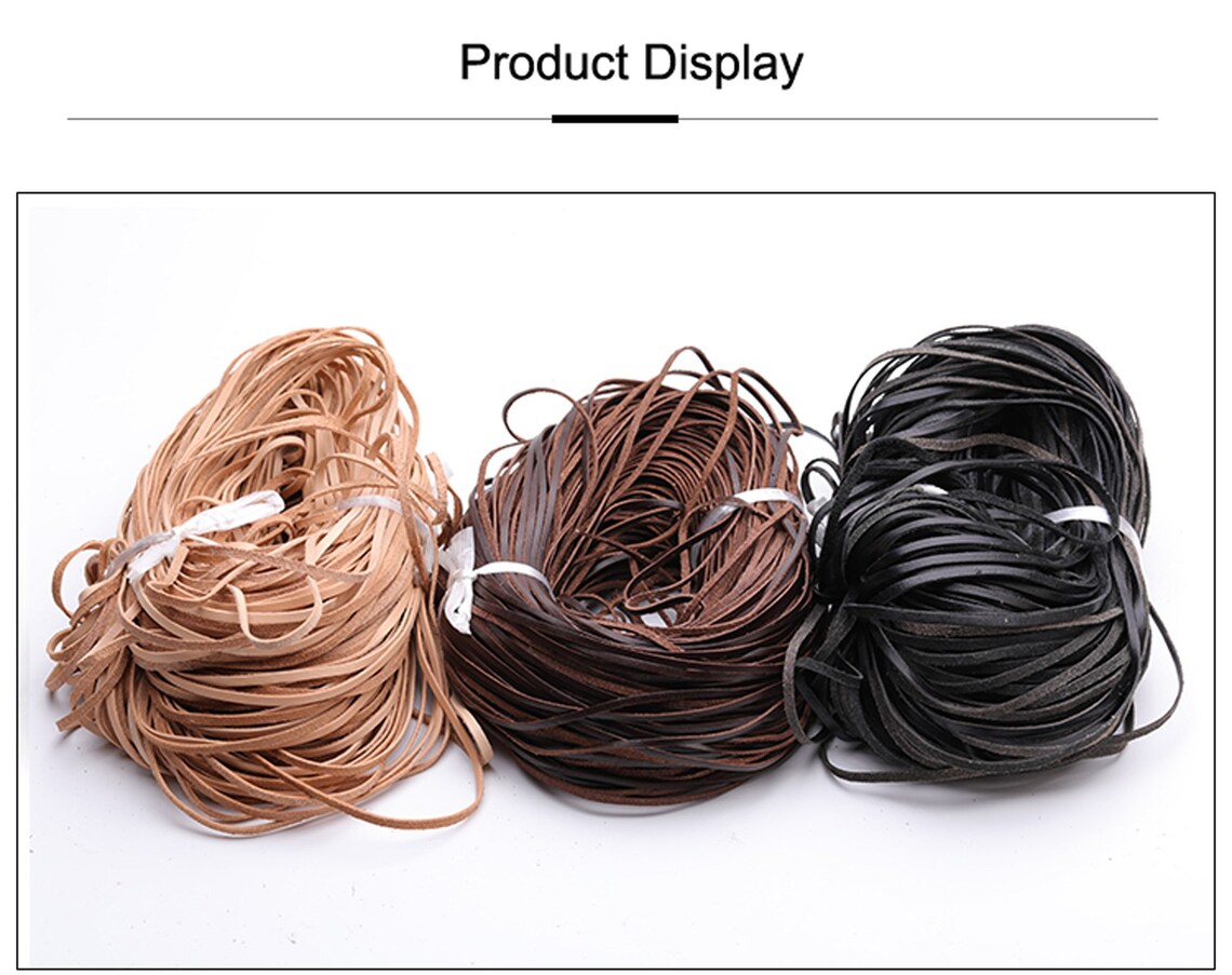 Ox Warbleflat Leather Ropeleather Ropediyhandmade Leather - Etsy