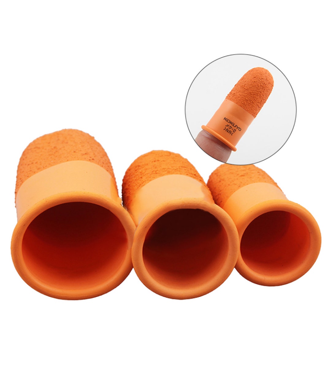 Japan KOKUYO/PLUS TPE Finger Cover, Finger Anti Slip Protective Cover ...