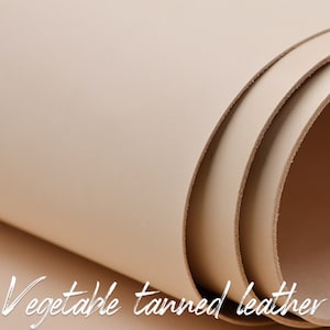 Original Color Vegetable Leather Material Handmade DIY Leather Tools ...