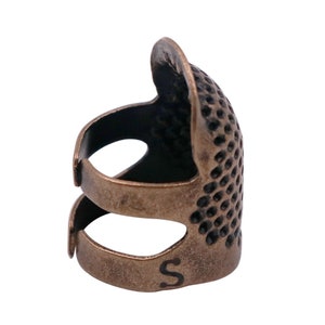 Wholesale and Retail Adjustable Brass Thimble Sewing Tool Finger ...