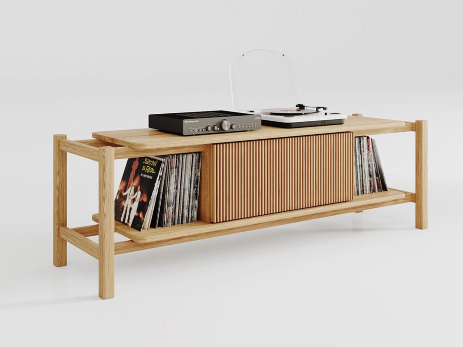 Long Play Audio Stand, Gramophone Stand, TV Cupboard, Vinyl Record ...