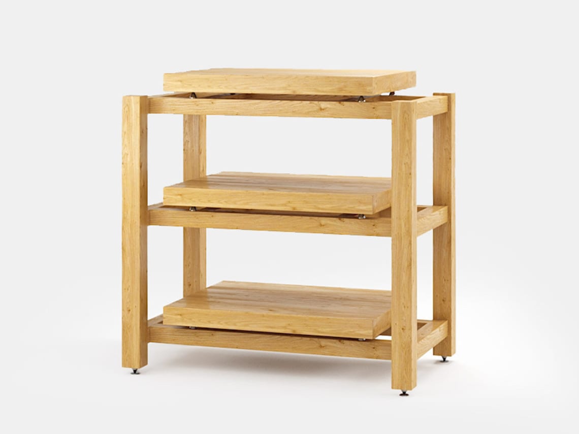 Hi-fi Audio Rack Hand Made of Solid Oak Wood for Hiend Audio - Etsy