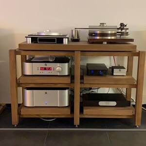 Hifi Rack Hi end furniture audio stand hi fi oak furniture | Etsy