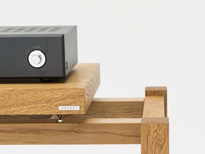 Hi-fi Audio Rack Hand Made of Solid Oak Wood for Hiend Audio Components ...
