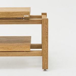 Hi-fi Audio Rack Hand Made of Solid Oak Wood for Hiend Audio Components ...