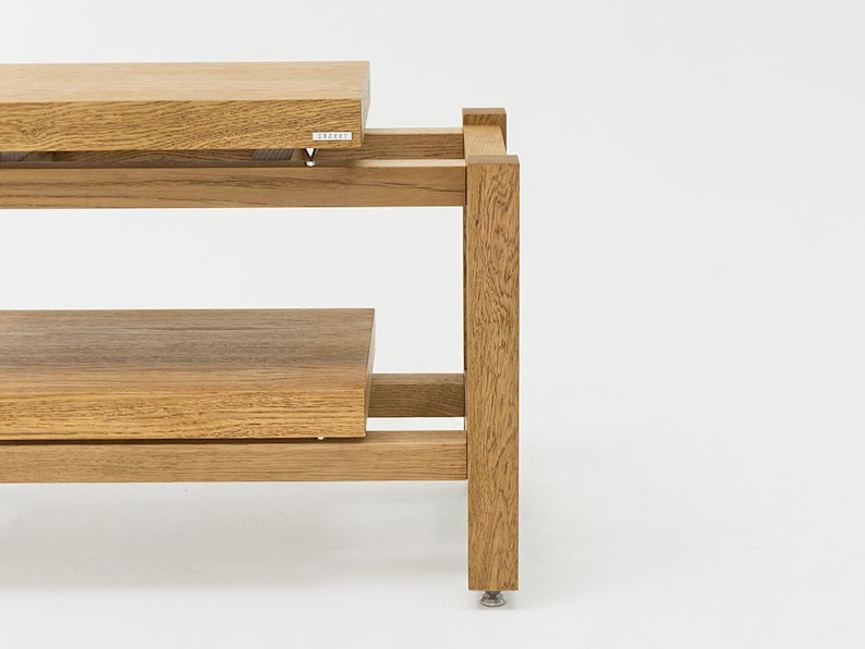 Hi-fi Audio Rack Hand Made of Solid Oak Wood for Hiend Audio Components ...