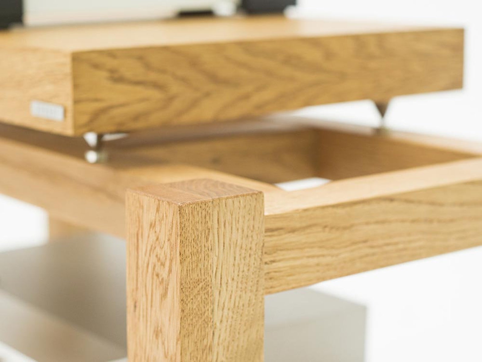 Hi-fi Audio Rack Hand Made of Solid Oak Wood for Hiend Audio Components ...