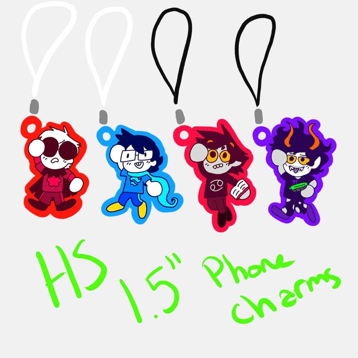 Hs Phone Charms Acrylic READ DESC - Etsy