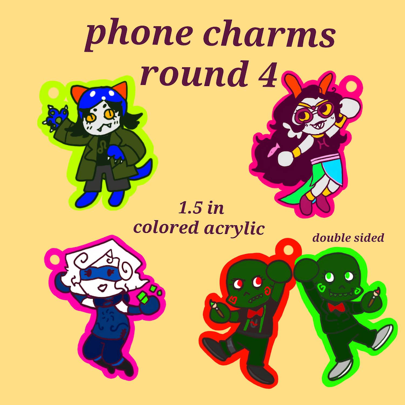 Homestuck Charms - Etsy