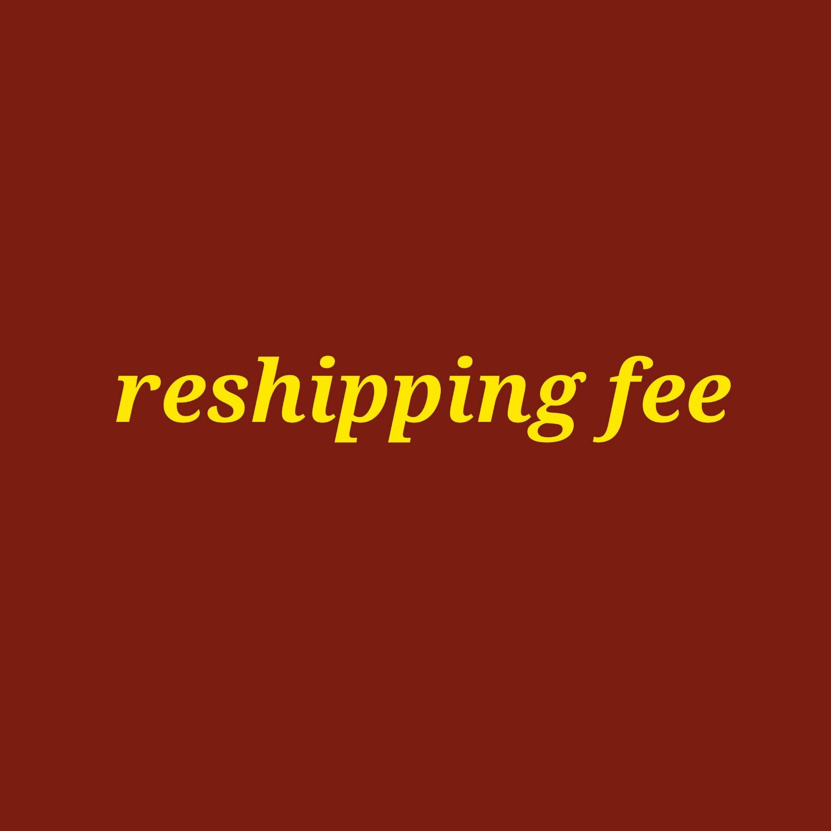 RESHIPMENT FEE read Description - Etsy