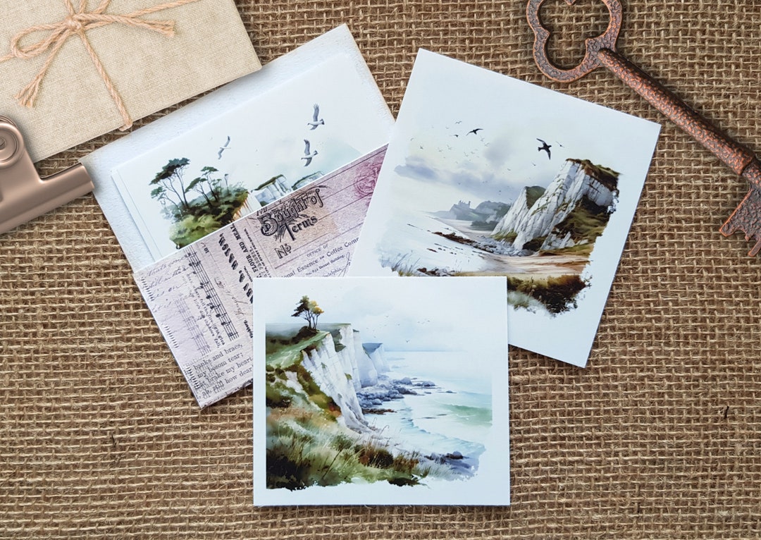 Cliff Background Sticker Set - 6 Transparent Background Stickers for ...