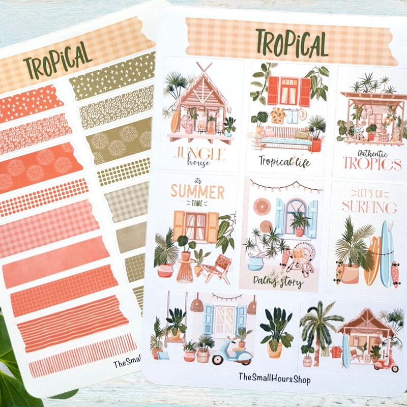 Bujo Stickers - Etsy