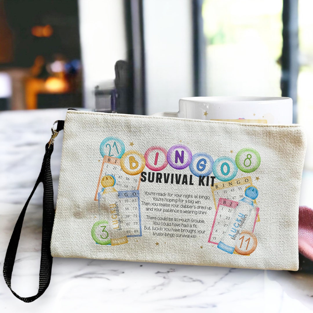 Personalised Bingo Bag, Bingo Accessory, Bingo Dabber Holder, Bingo ...
