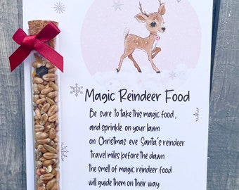 Reindeer Food Labels Print Your Own / Printable File / Craft - Etsy UK