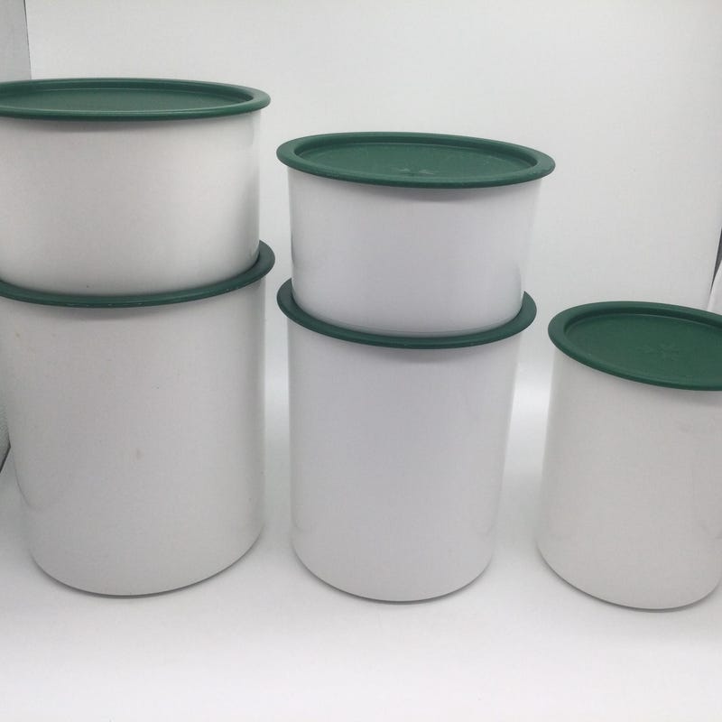 Tupperware Canister - Etsy