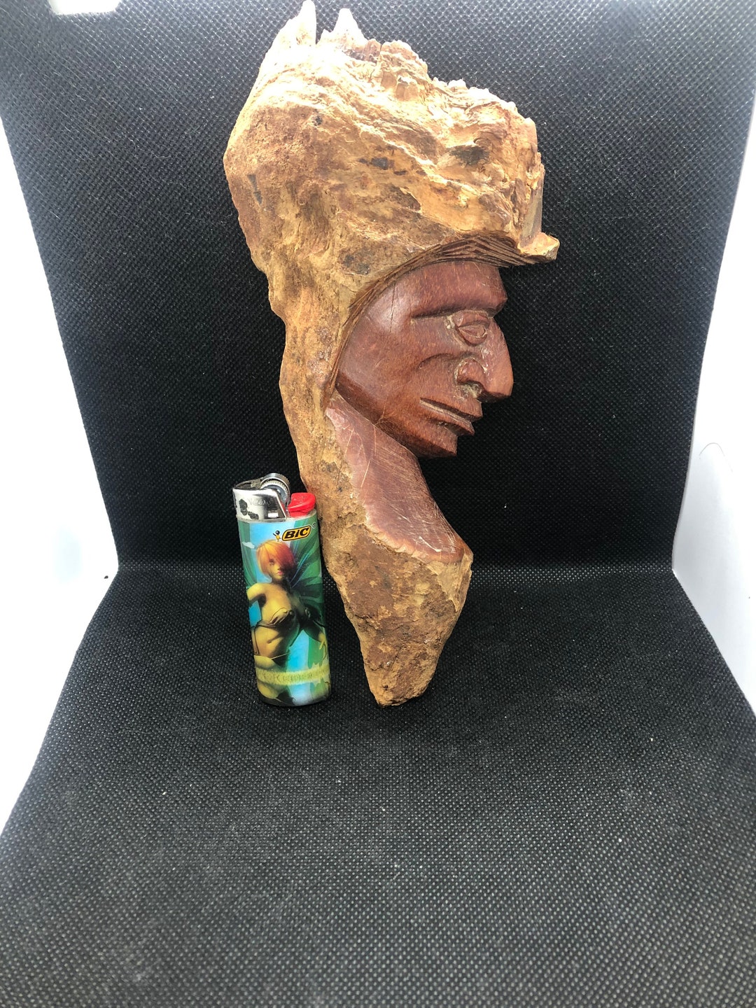 Beautiful Hand Carved Wooden Man in Burley Piece of Wood - Etsy
