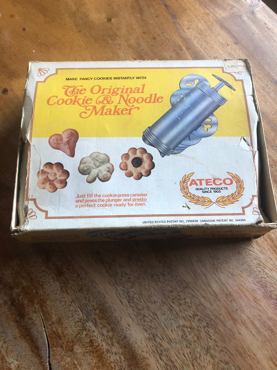 Vintage Cookie and Noodle Maker From the 1960's in the Box - Etsy