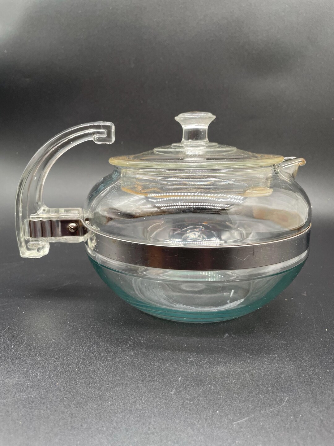 Clear Pyrex Flameware Tea Pot From 1960's - Etsy