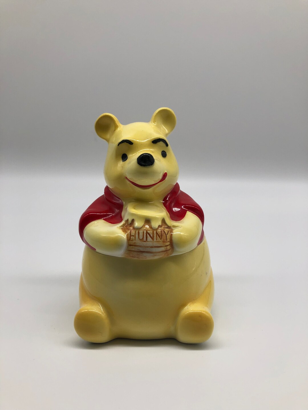 Vintage Winnie the Pooh Honey Pot Made in the 1960s Made of Ceramic - Etsy