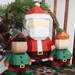 Santa & Elf 3D Papercraft Christmas Decor (PDF, SVG, DXF) - Etsy