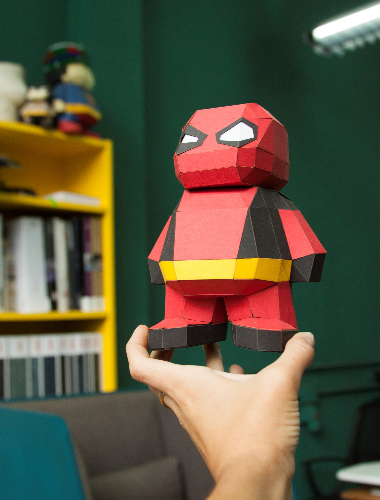 3d Papercraft Superhero Digital DIY Pdf Templates Svg and - Etsy