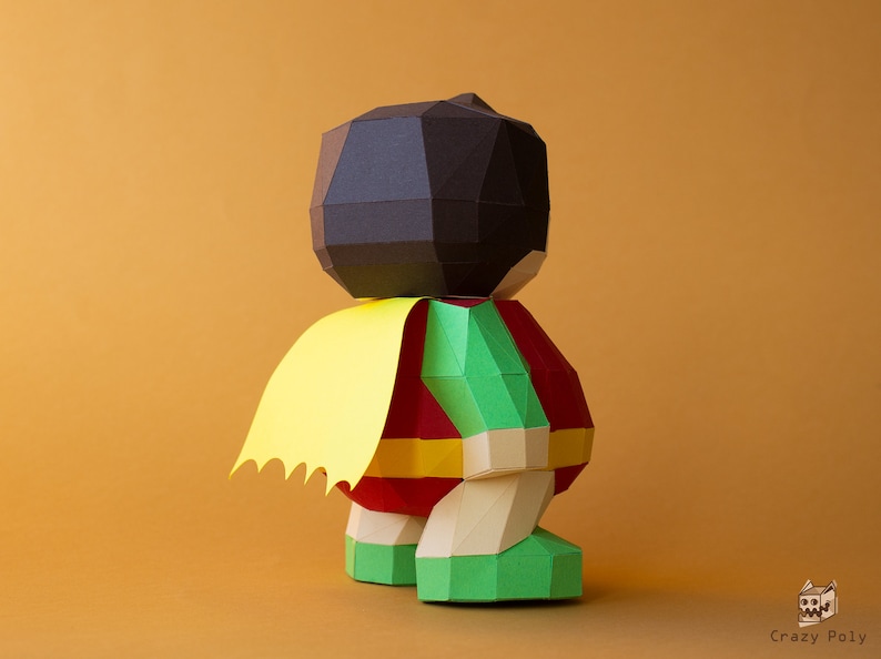 DIY Robin Handmade Doll Papercraft Figures PDF Template | Etsy