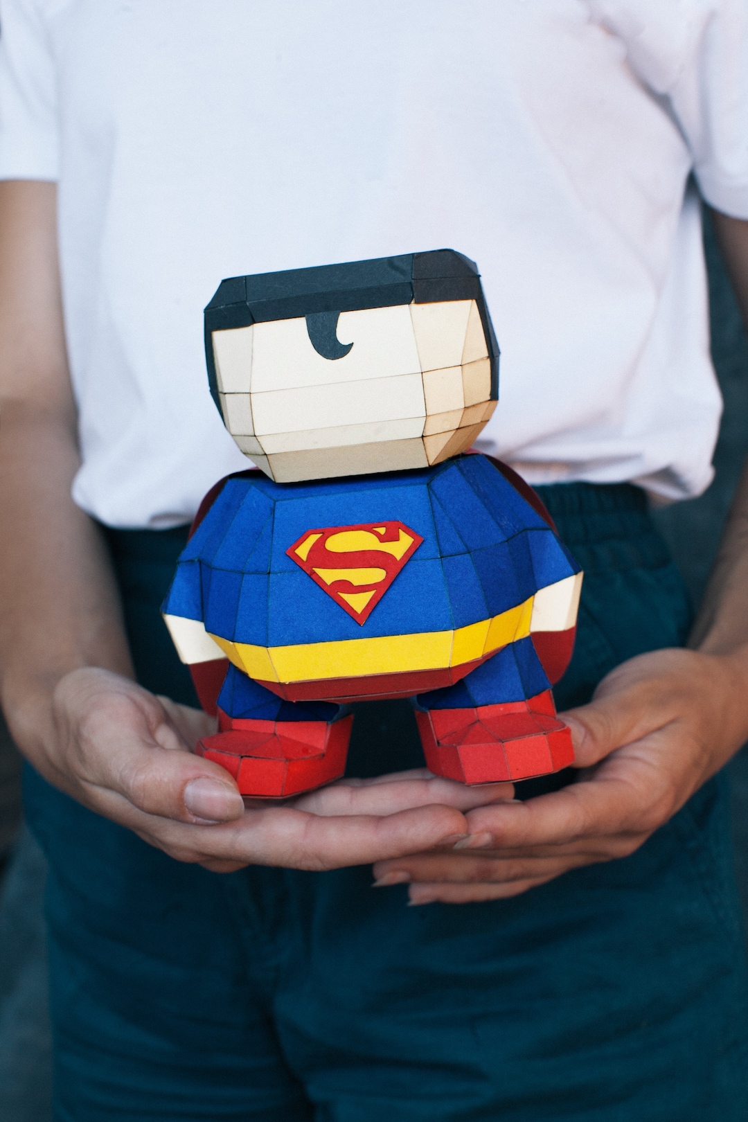 Papercraft Superheros Doll, Diy Pdf Templates, Digital Files. Files for ...