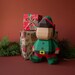 Little Christmas Elf PDF DXF SVG 3D Papercraft, Christmas Decoraion Diy ...