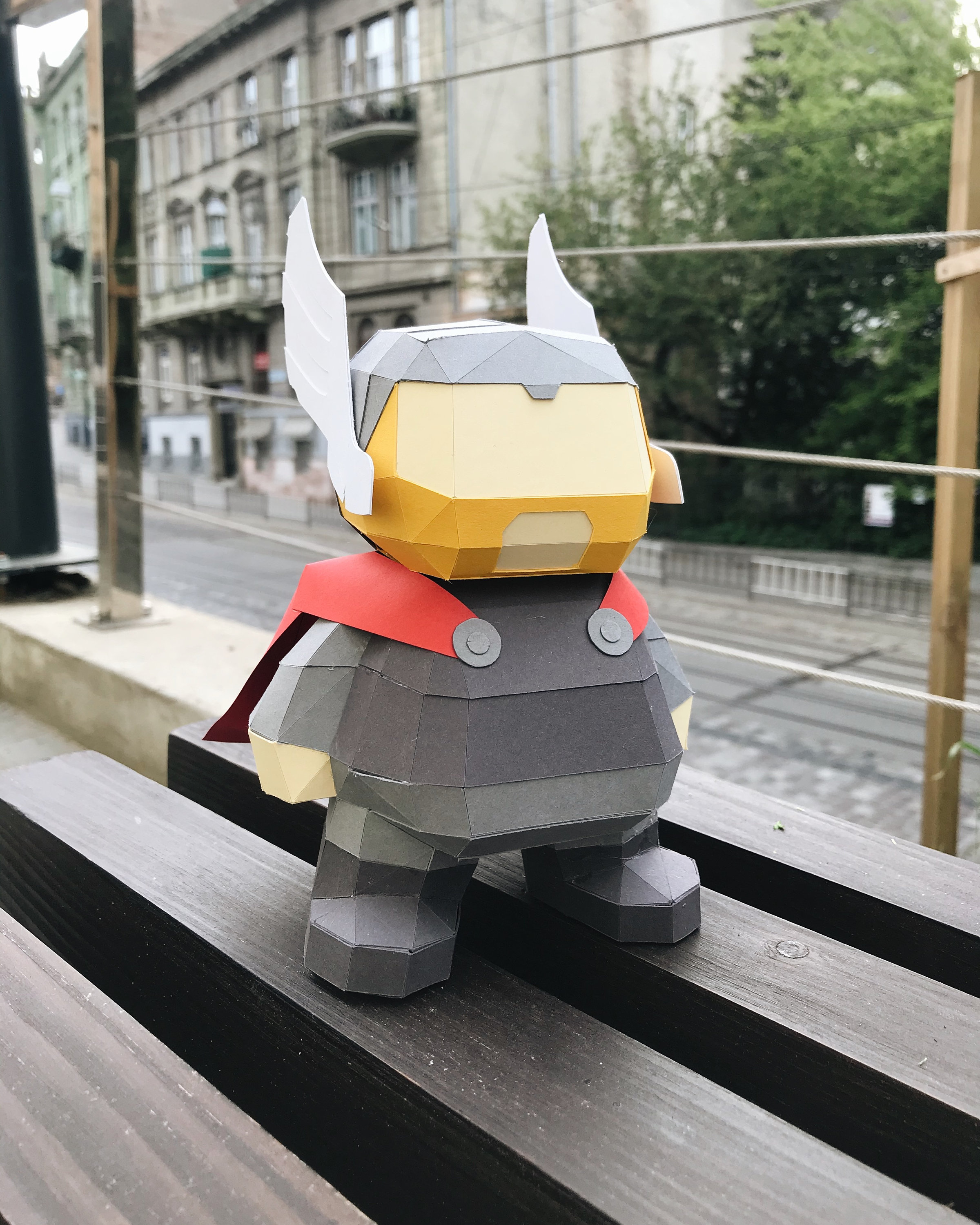 DIY Papercraft Thor Kit Comic Character Asgard God Baby | Etsy Australia