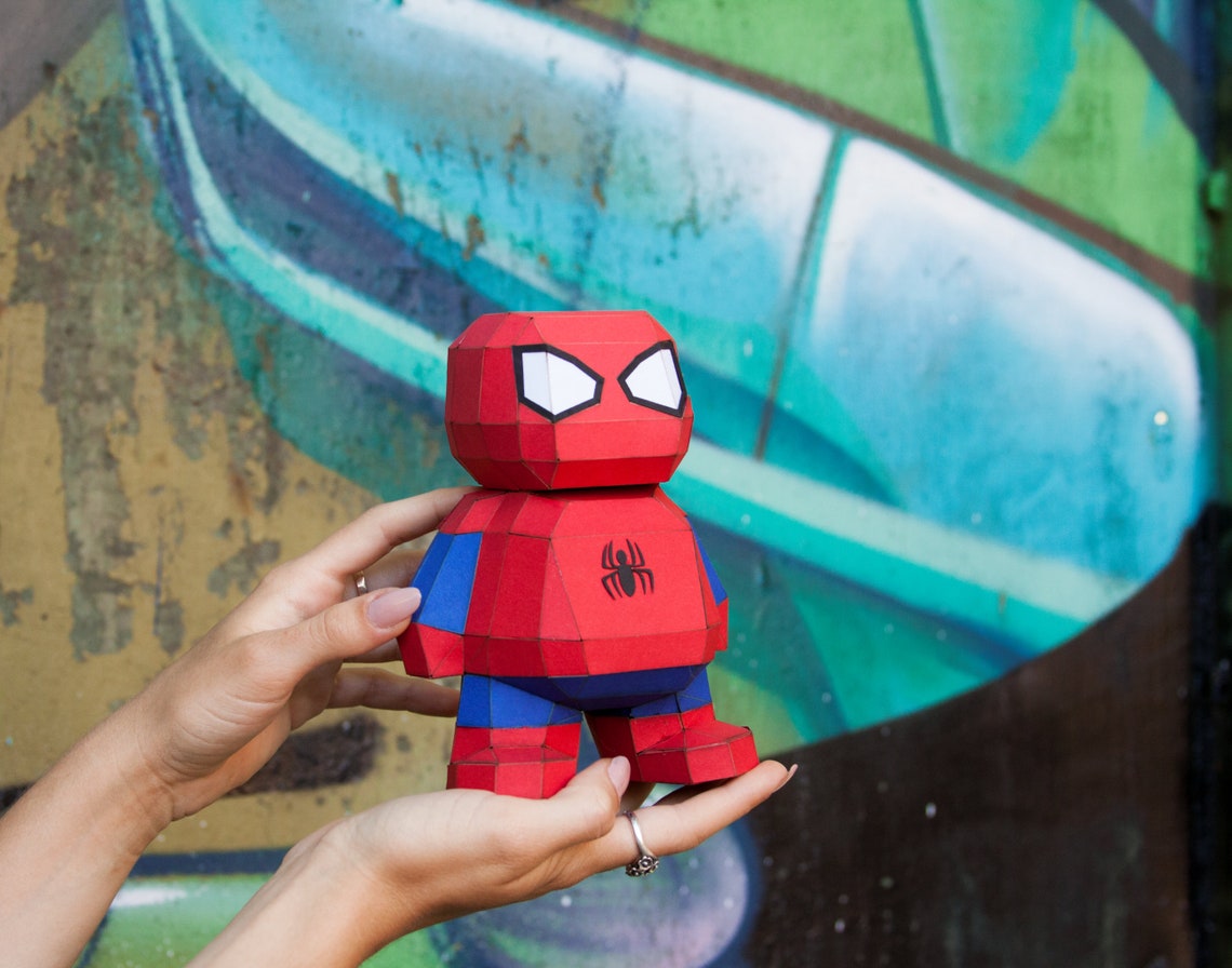 Diy Superhero PDF DXF SVG Template, Comic Character, Handmade Doll ...