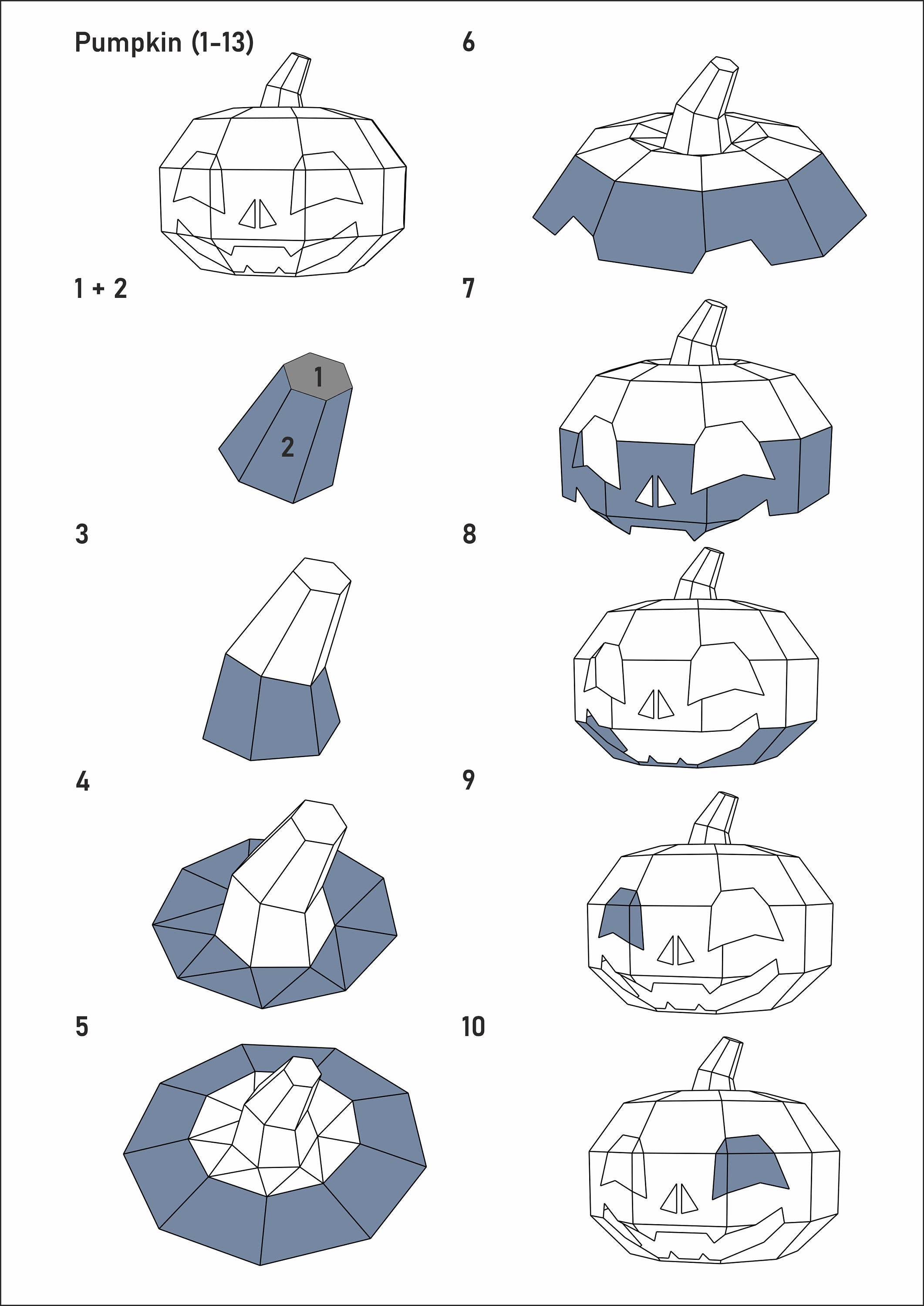Halloween Papercraft Clothes for Dolls Diy PDF Template - Etsy Canada